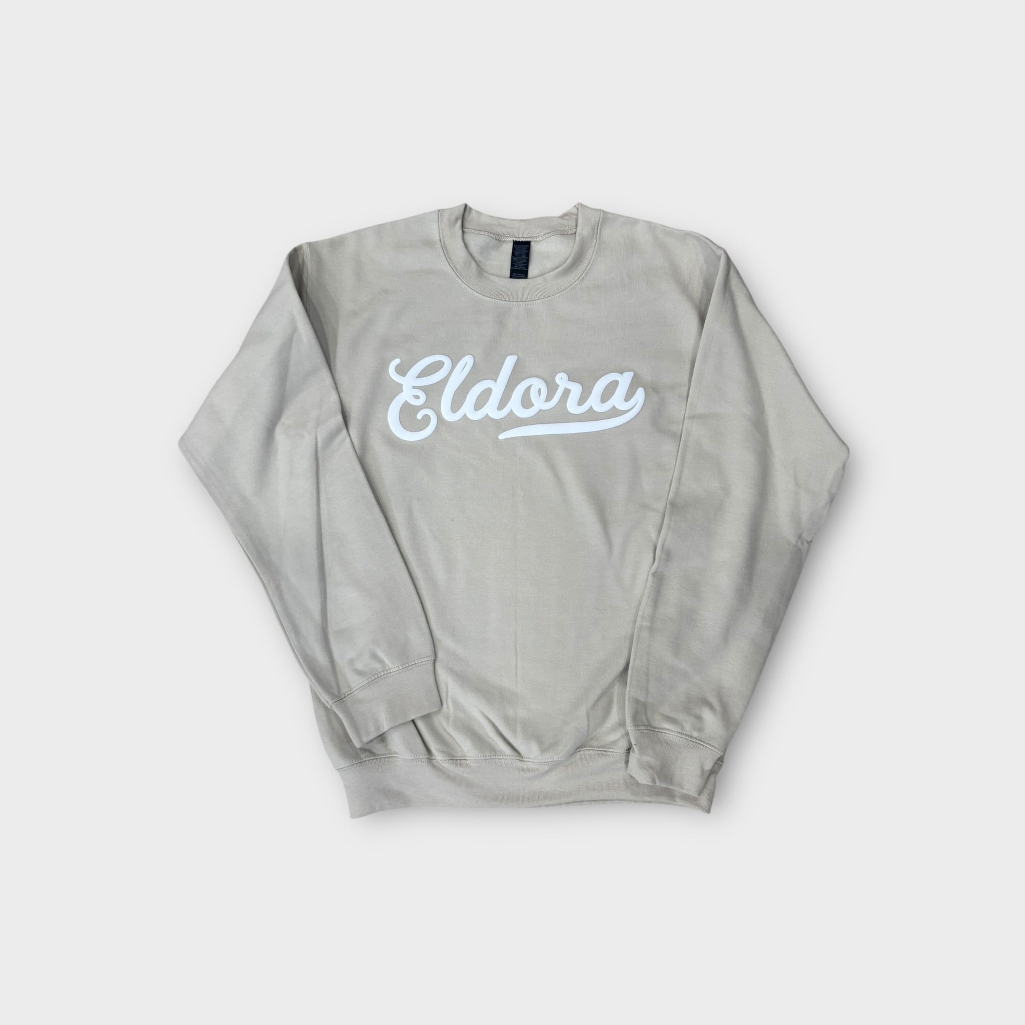 Embossed Puff Print Crewneck – Eldora Speedway Merchandise Store