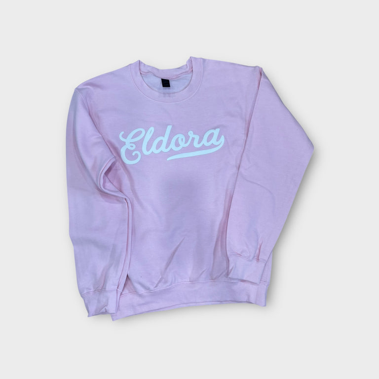 Embossed Puff Print Crewneck – Eldora Speedway Merchandise Store